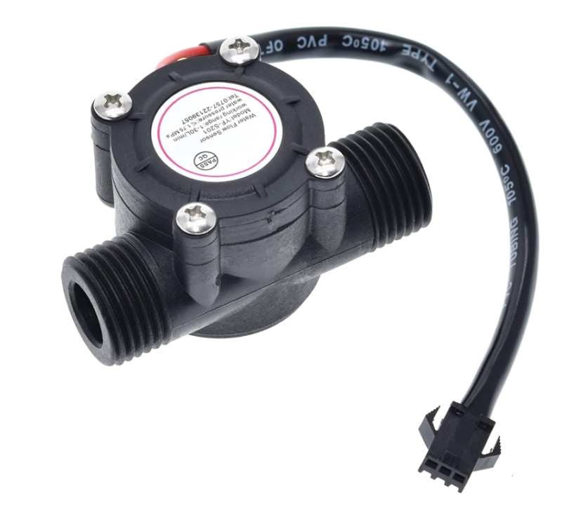Sensor de Flujo de Agua 1-30L / min 2.0MPa YF-S201 – Fcelectronik.com